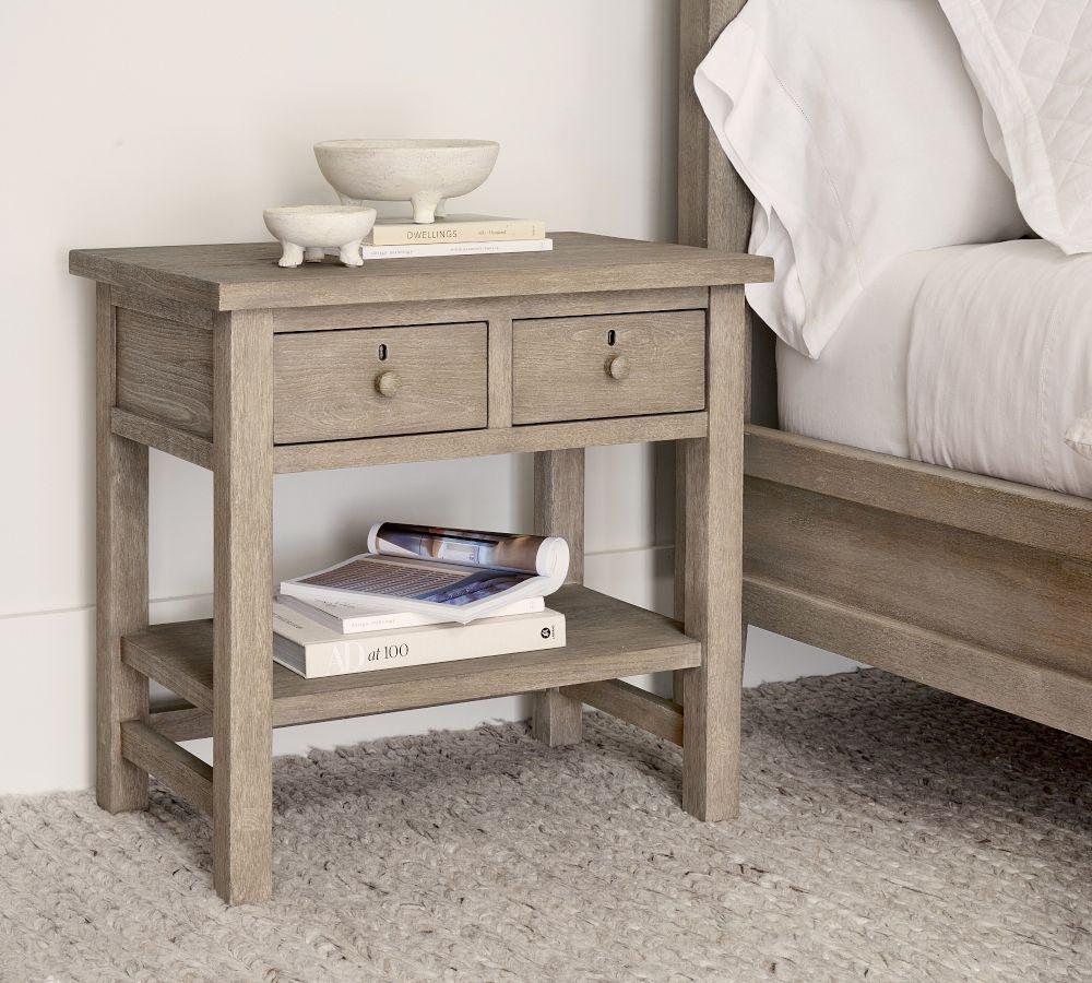 Pottery barn farmhouse nightstand store